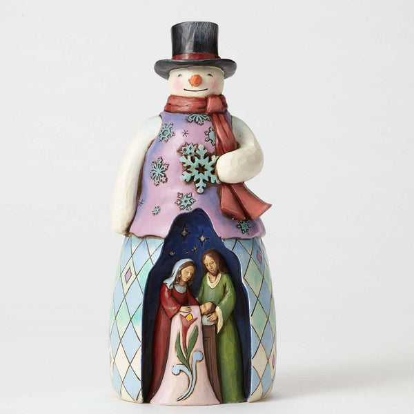 EP5556-JS SNOWMAN – Solvang Pebble People