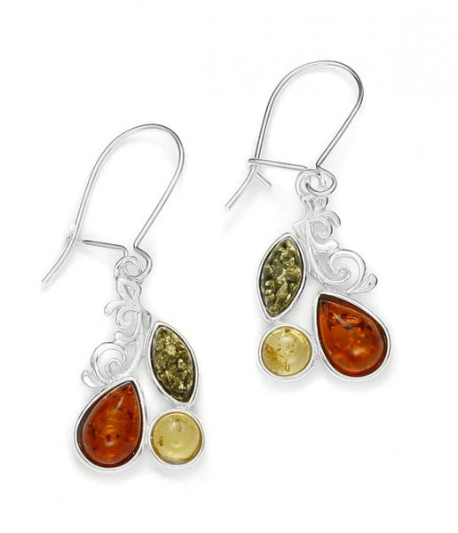 AM0193 - Amber Earrings – Solvang Pebble People