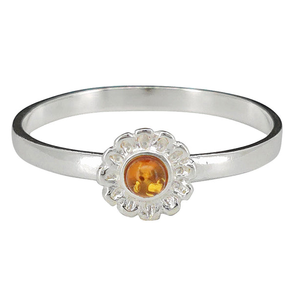 AM0281 - Cognac Amber Ring – Solvang Pebble People