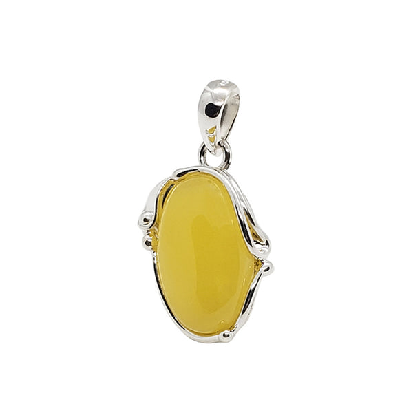 AM0301 - Butterscotch Amber Pendant – Solvang Pebble People