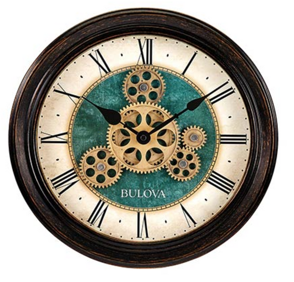 CB0004-Clock : Gear Motion – Solvang Pebble People