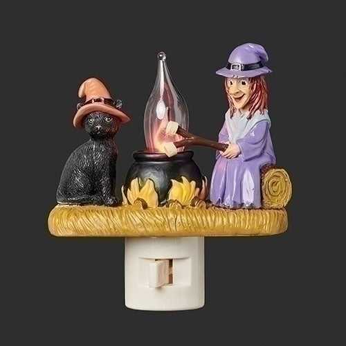 RO0326-Nightlight : Halloween – Solvang Pebble People