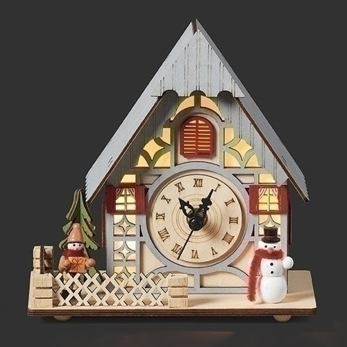 RO0358 - Wooden Clock – Solvang Pebble People